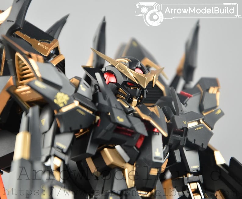 Aeromodelbuild Amazing Exia Gundam (custom Black) Built & Painted MG 1/ ...