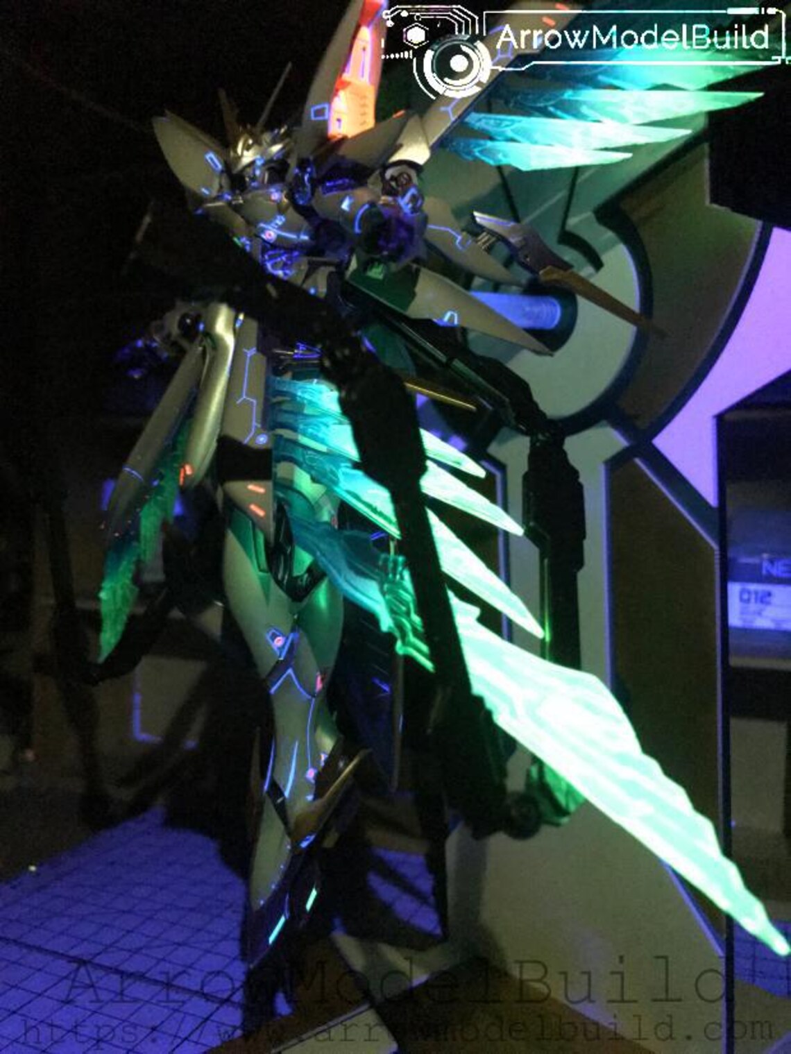 Aeromodelbuild Xenoblade Chronicles 2 Siren Built & Painted MG 1/100 ...