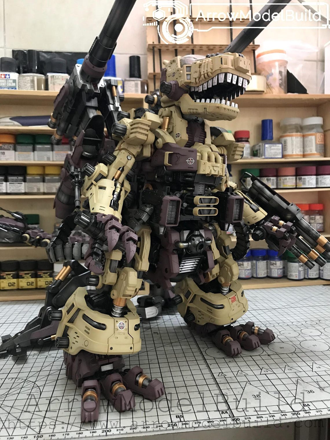 Aeromodelbuild Zoids Iron Kong PK Built & Painted Model Kit - Etsy