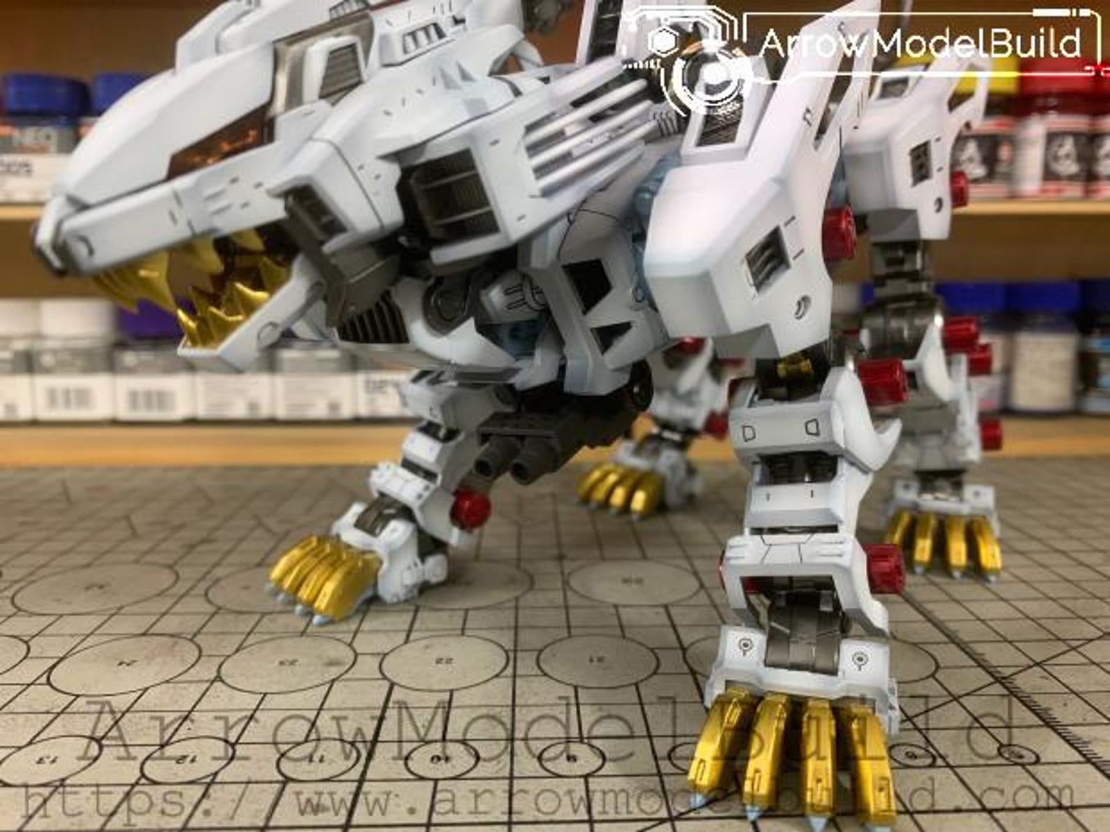 Aeromodelbuild Zoids Liger Zero Built & Painted Model Kit - Etsy