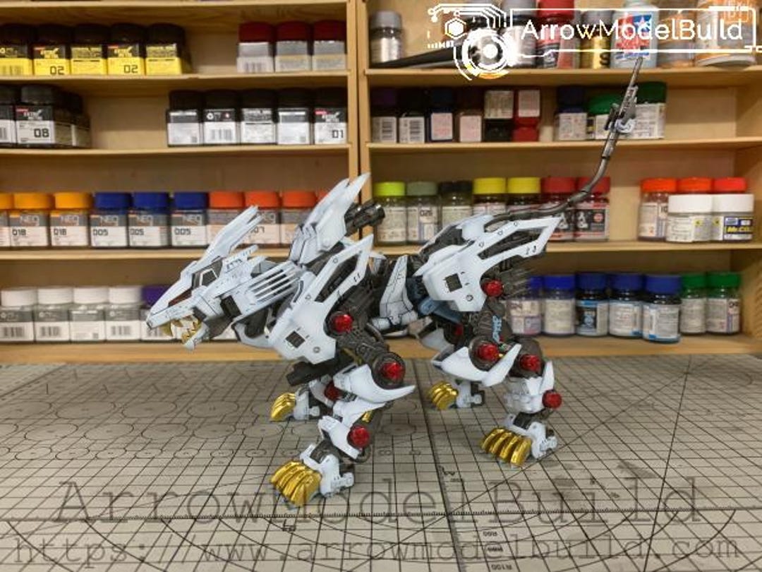 Aeromodelbuild Zoids Liger Zero Built & Painted Model Kit - Etsy