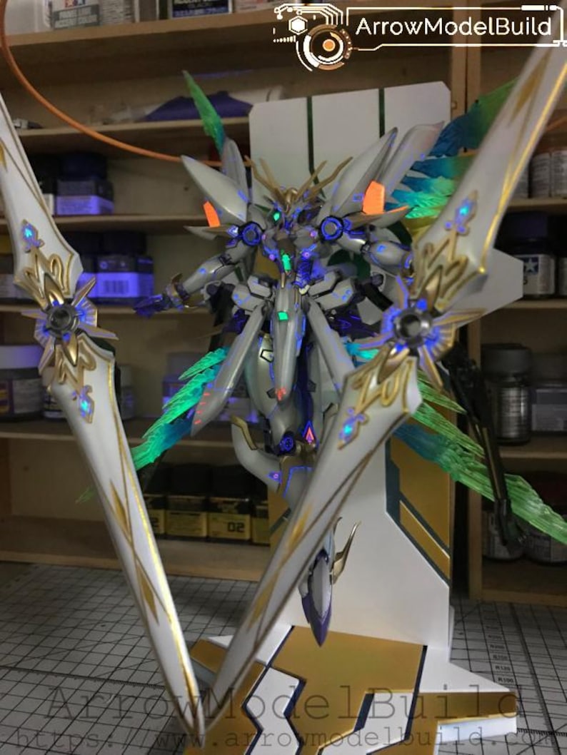 Aeromodelbuild Xenoblade Chronicles 2 Siren Built & Painted MG 1/100 ...