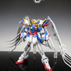 Aeromodelbuild Gundam Wing Zero (custom Color) Built & Painted PG 1/60 ...