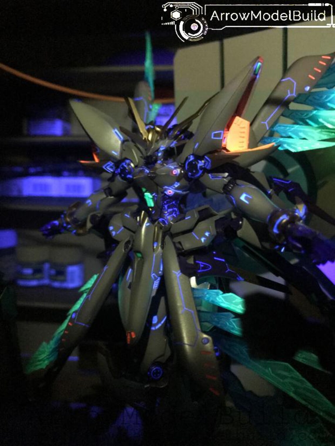 Aeromodelbuild Xenoblade Chronicles 2 Siren Built & Painted MG 1/100 ...