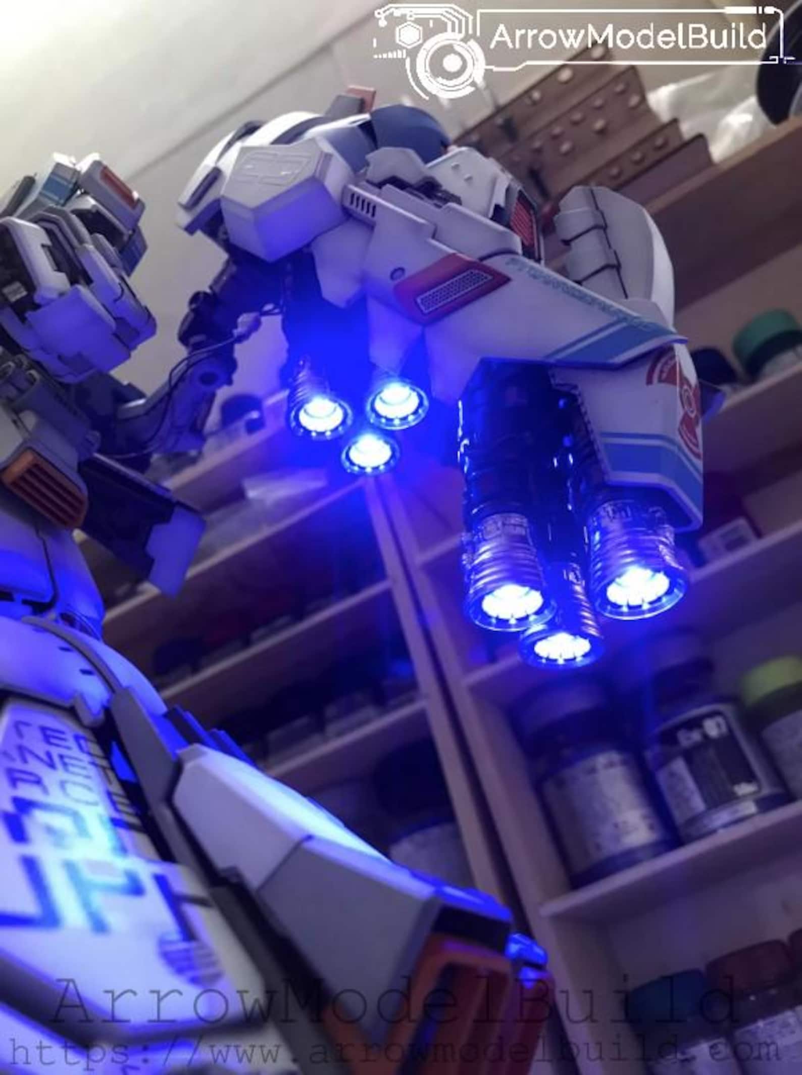 Aeromodelbuild GP02 Gundam With LED Light Built & Painted 1/72 Model ...