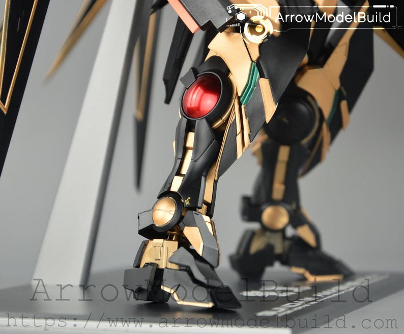 Aeromodelbuild Amazing Exia Gundam (custom Black) Built & Painted MG 1/ ...