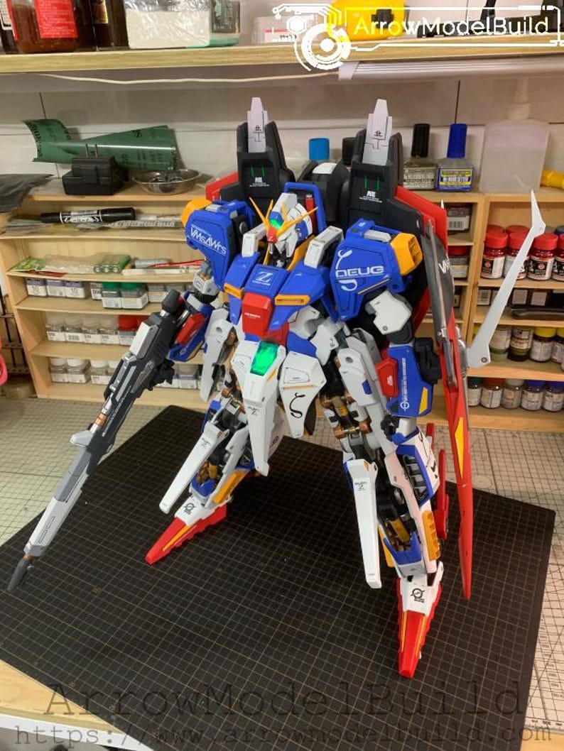 Aeromodelbuild G System Gundam Zeta Built & Painted 1/48 Model Kit - Etsy