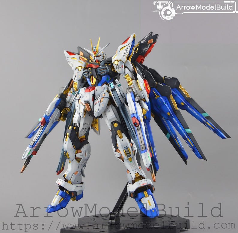 Aeromodelbuild Strike Freedom Gundam (2.0) Built & Painted MGEX 1/100 ...