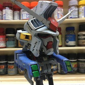 Aeromodelbuild GP02 Gundam Head Built & Painted 1/35 Model Kit - Etsy