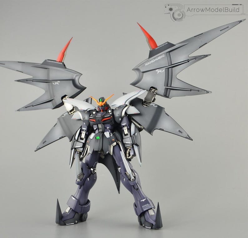 Aeromodelbuild Gundam Deathscythe Hell EW Built & Painted MG 1/100 ...