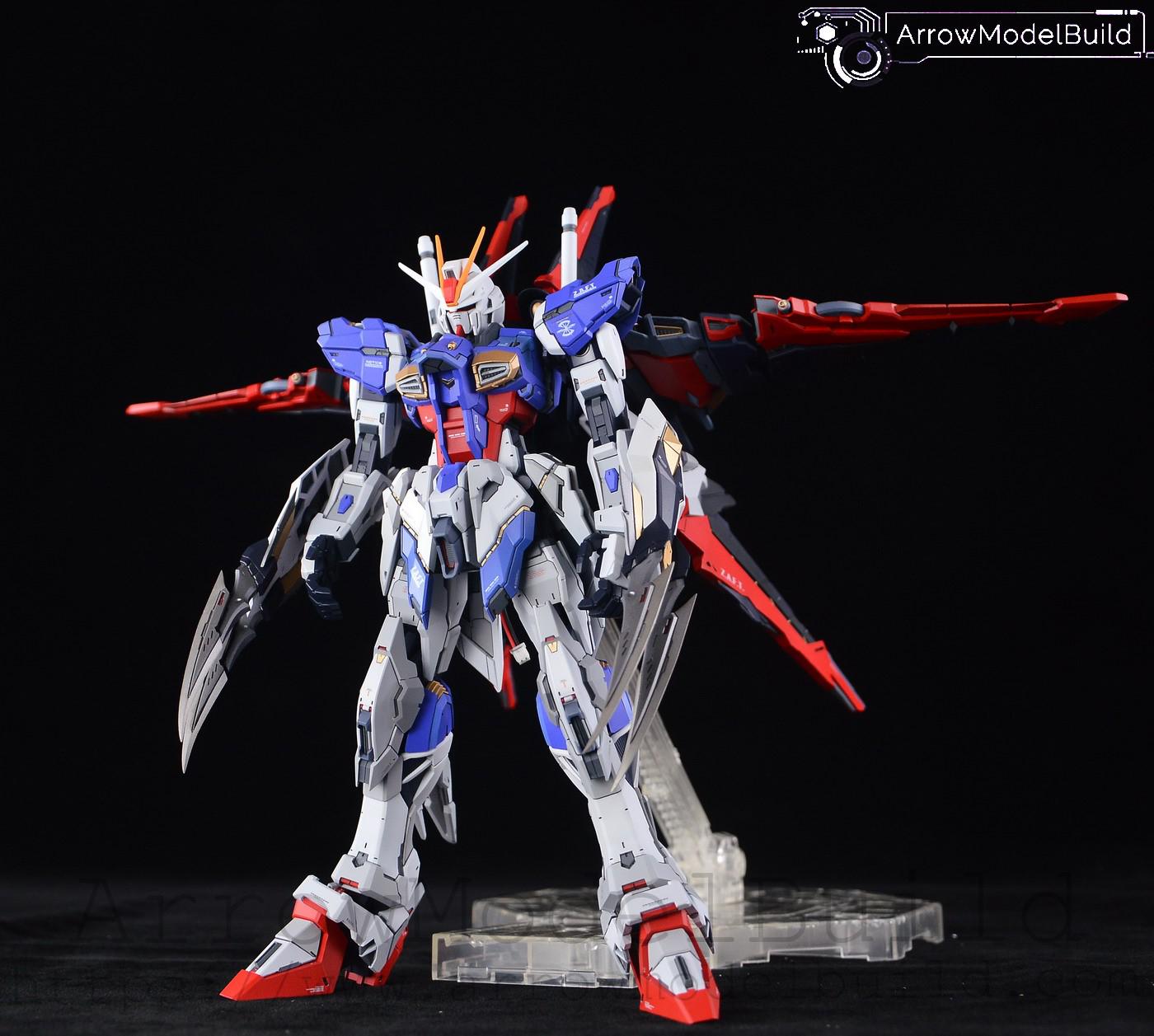 Aeromodelbuild Force Impulse Gundam (2.0) With LED and Pilot Built ...