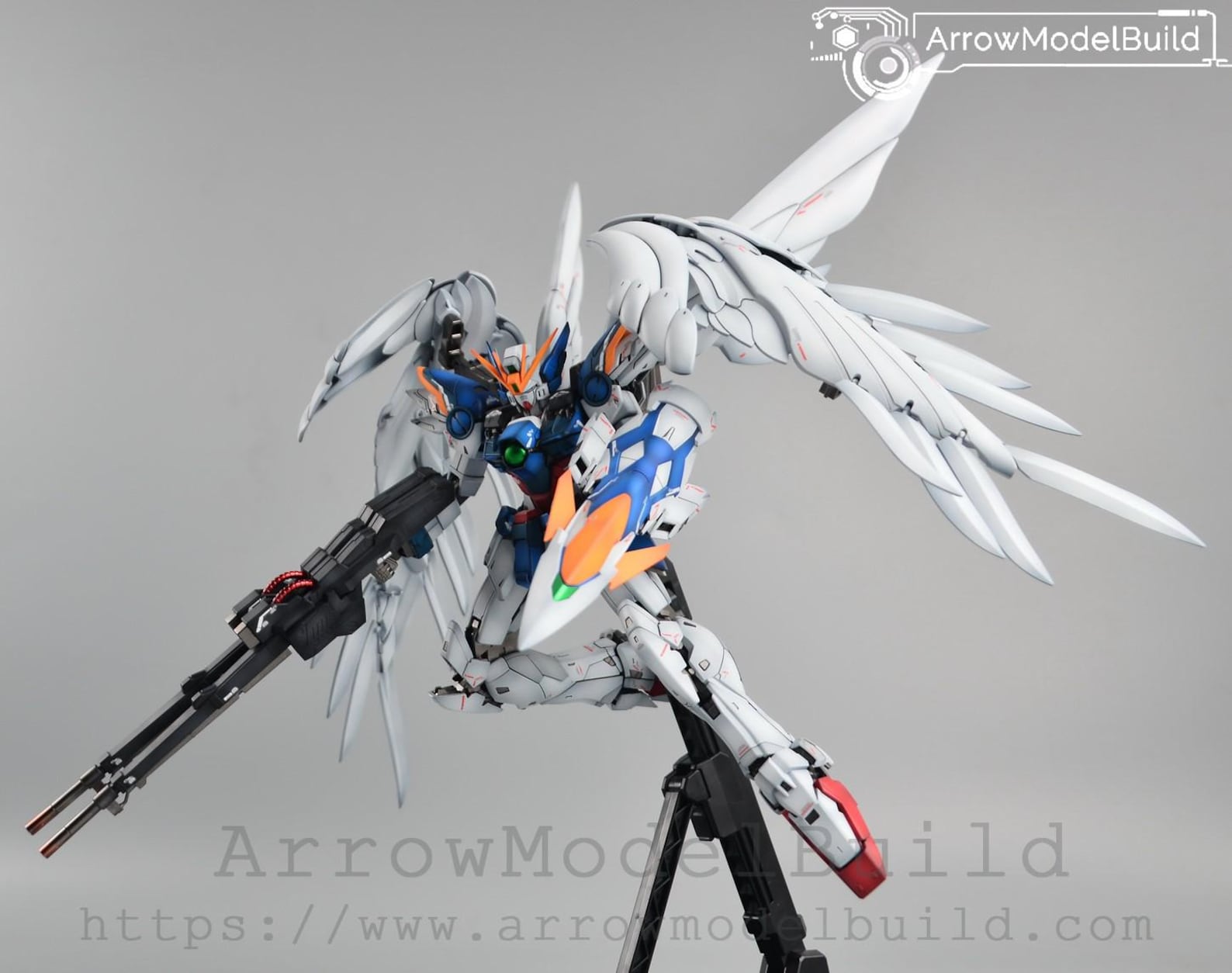 Aeromodelbuild Wing Gundam Zero EW Ver Ka (advanced Paint) Built ...