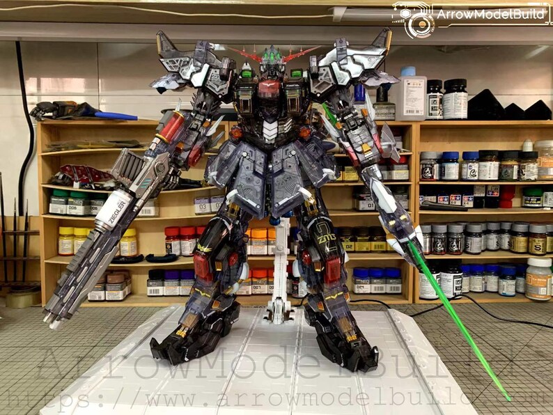 Aeromodelbuild Zeon (transparent Version) Built & Painted 1/72 Model ...