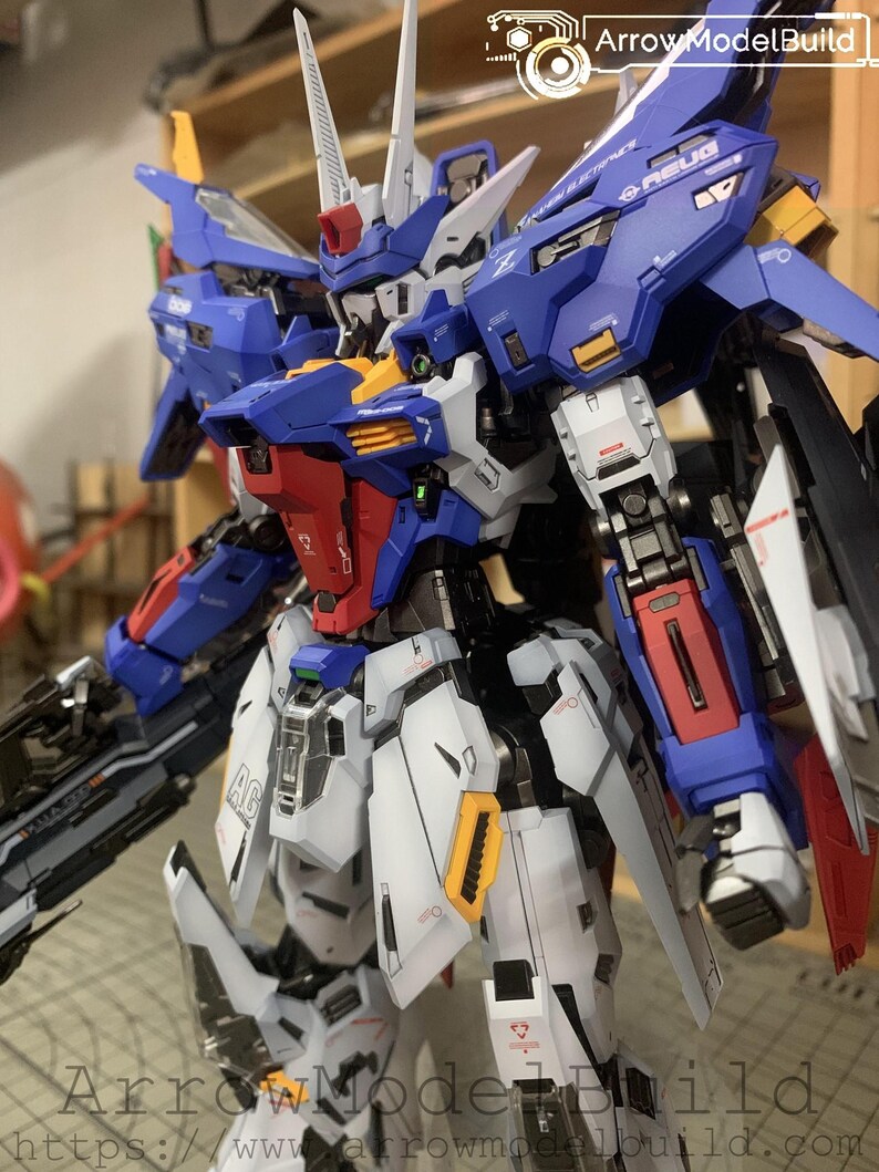 Aeromodelbuild Genesis Gundam (Z Gundam Color) Built & Painted MG 1/100 ...
