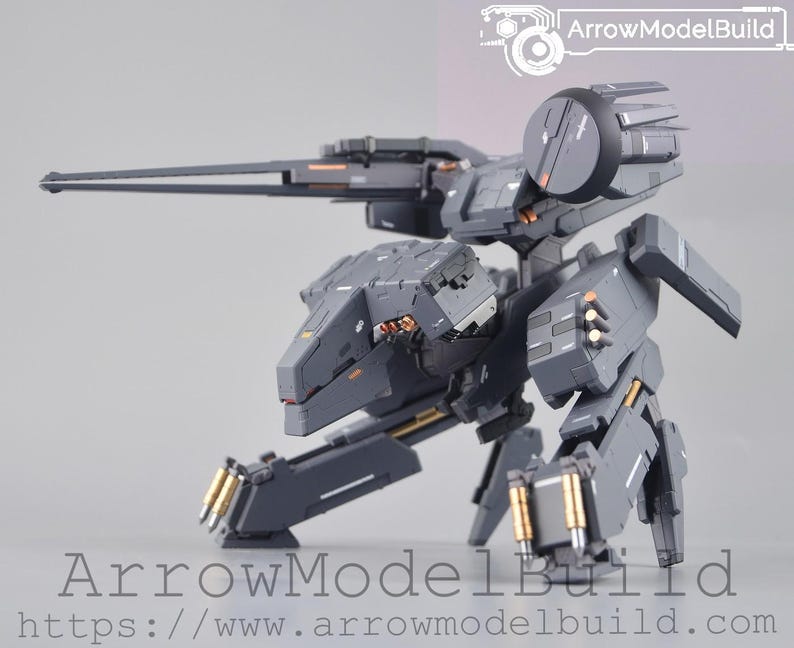 Aeromodelbuild Metal Gear Solid Rex Built & Painted Model Kit - Etsy