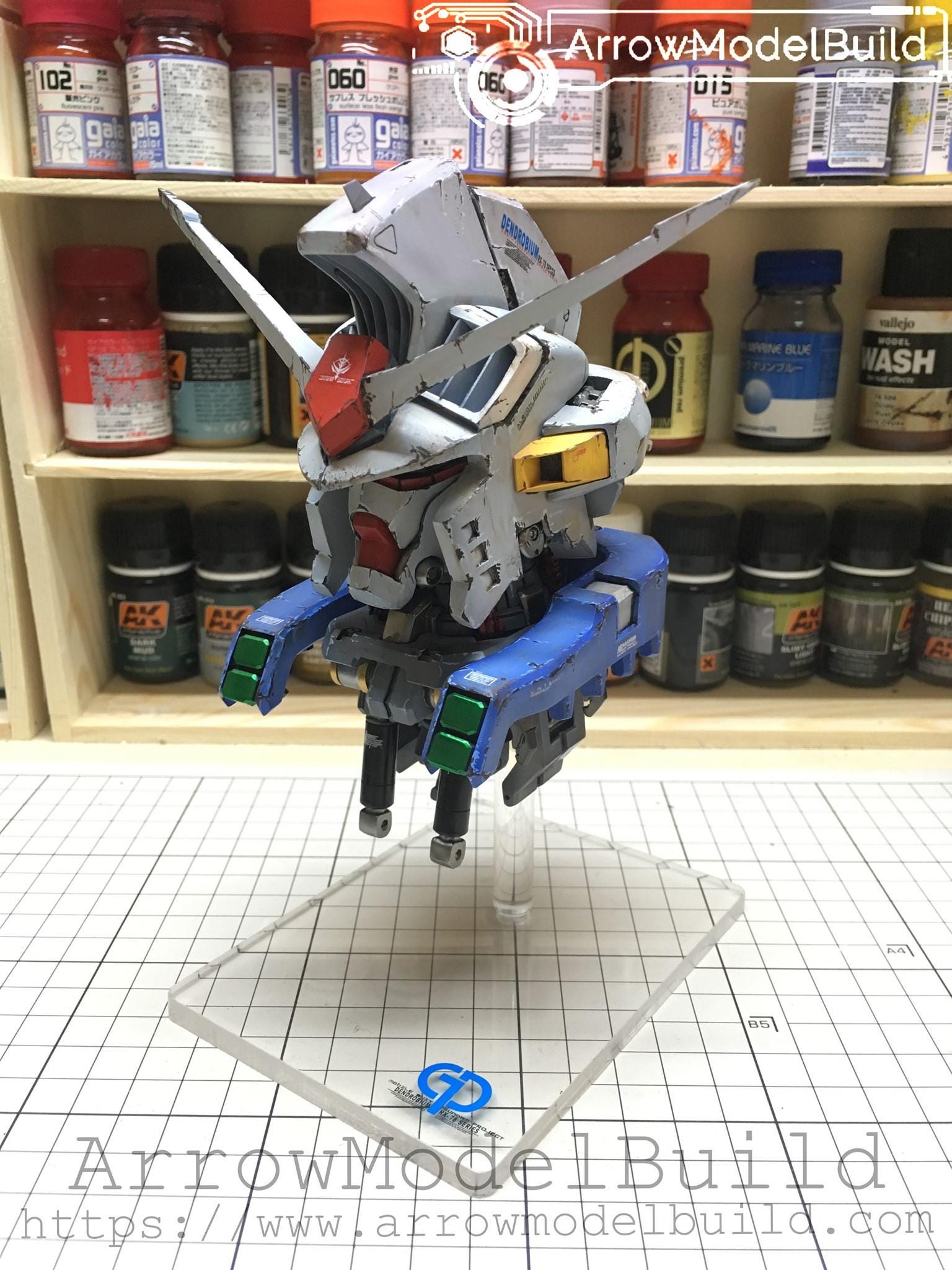 Aeromodelbuild GP02 Gundam Head Built & Painted 1/35 Model Kit - Etsy