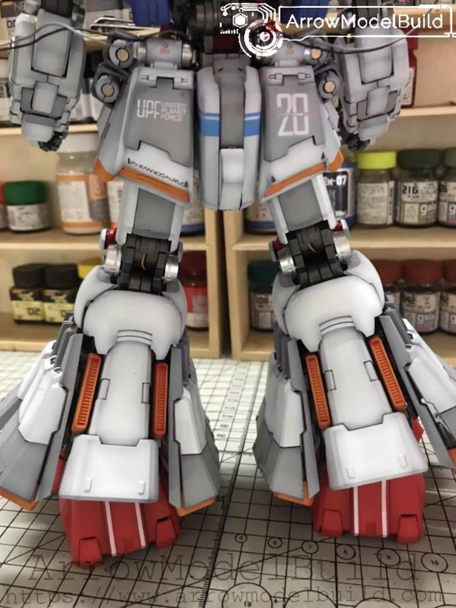 Aeromodelbuild GP02 Gundam With LED Light Built & Painted 1/72 Model ...