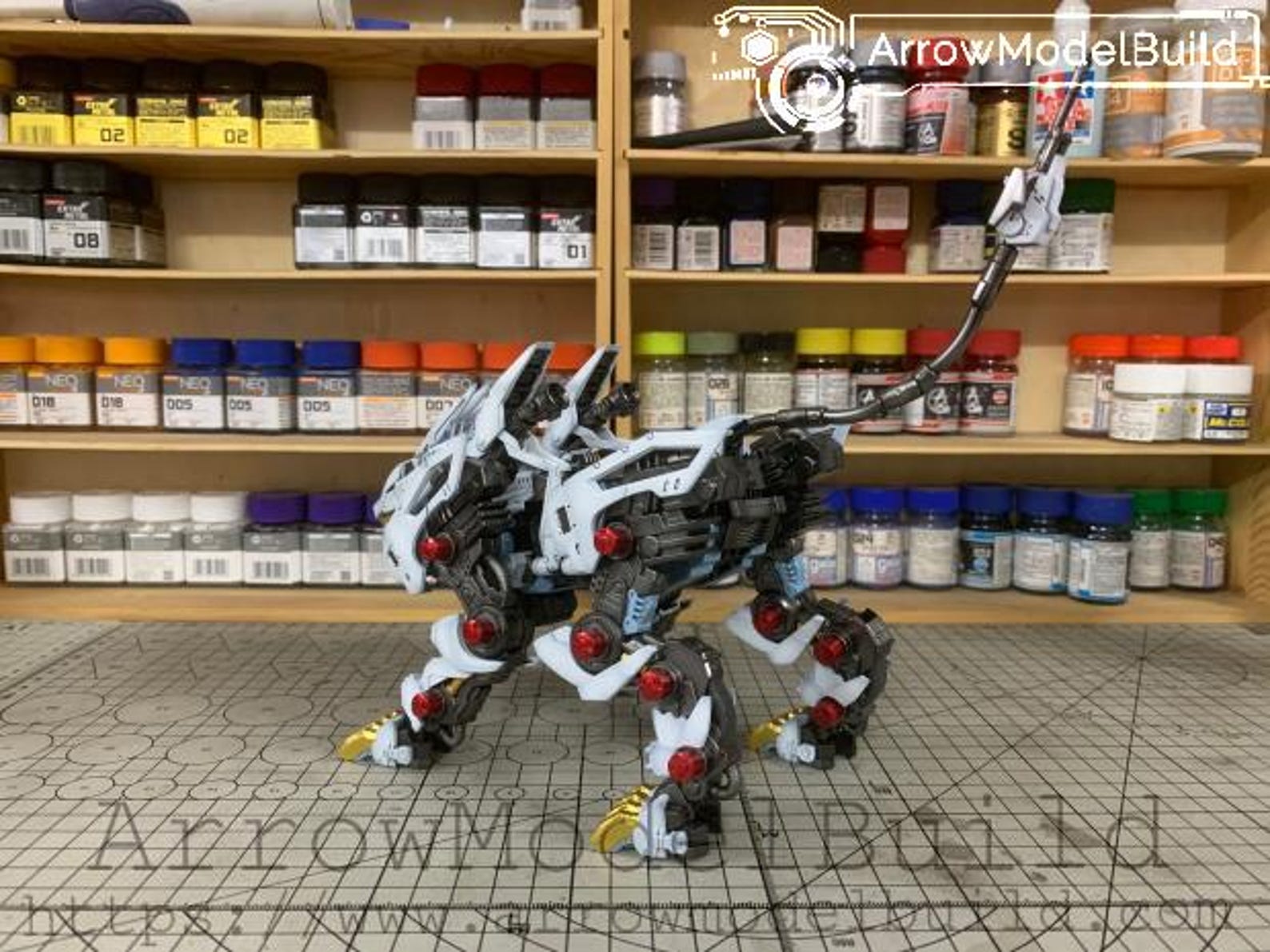 Aeromodelbuild Zoids Liger Zero Built & Painted Model Kit - Etsy