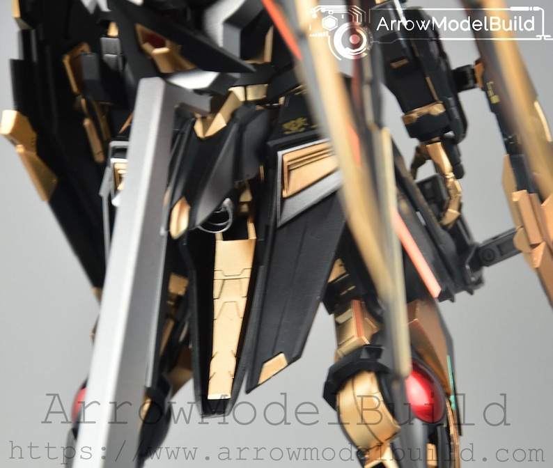 Aeromodelbuild Amazing Exia Gundam (custom Black) Built & Painted MG 1/ ...