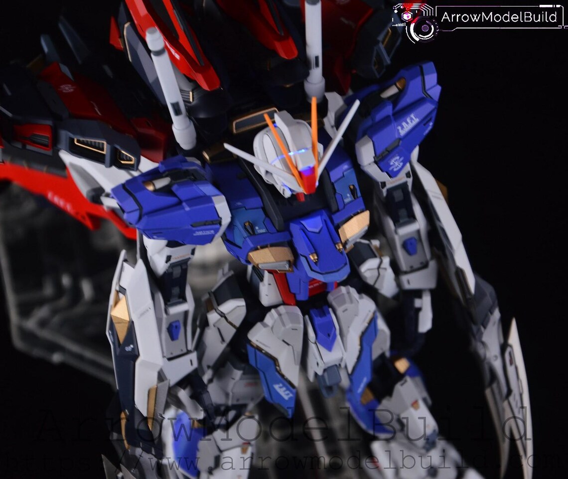 Aeromodelbuild Force Impulse Gundam (2.0) With LED and Pilot Built ...