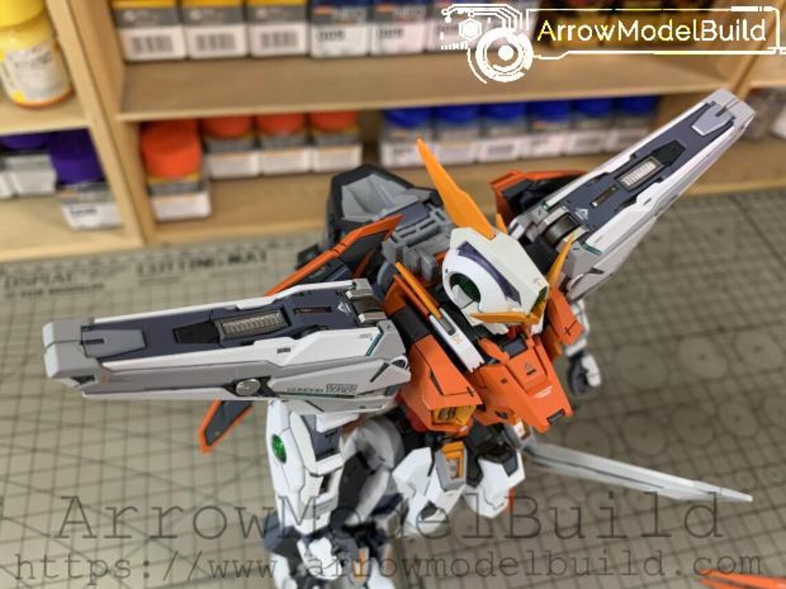 Aeromodelbuild Kyrios Gundam Special Detail Built & Painted 1/100 Resin ...