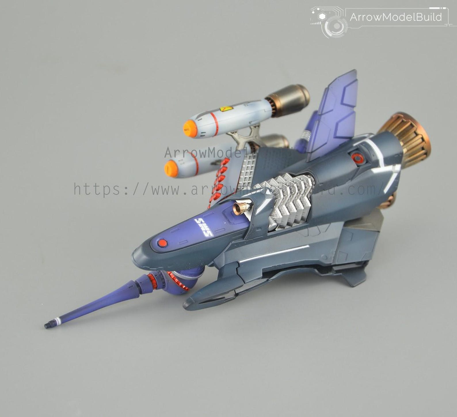Aeromodelbuild Macross VF-25F Armored Messiah Built & Painted 1/72 ...