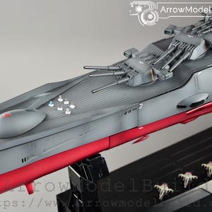 Aeromodelbuild Space Battleship Yamato (advanced Color) Built & Painted ...