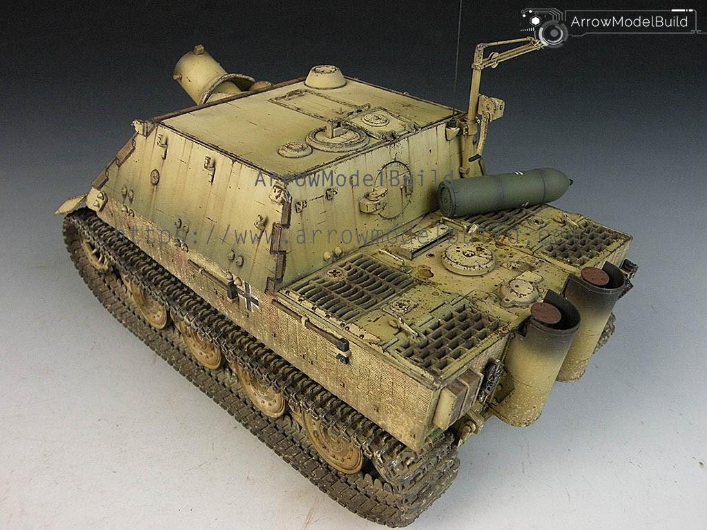 Aeromodelbuild Sturmtiger Tank With Zimmerit Built & Painted 1/35 Model ...