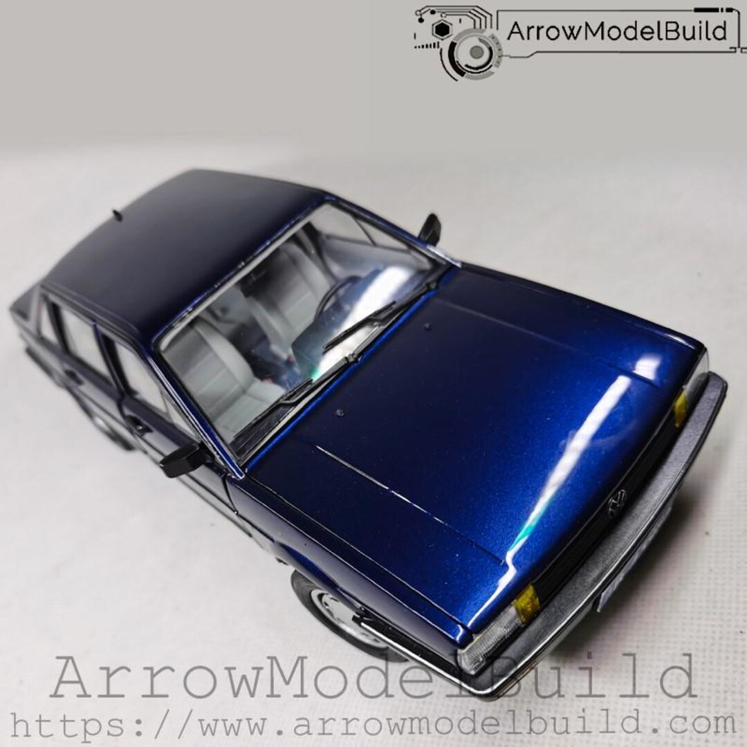 Aeromodelbuild Volkswagen Santana Poussin Jetta (midnight Blue) Built ...