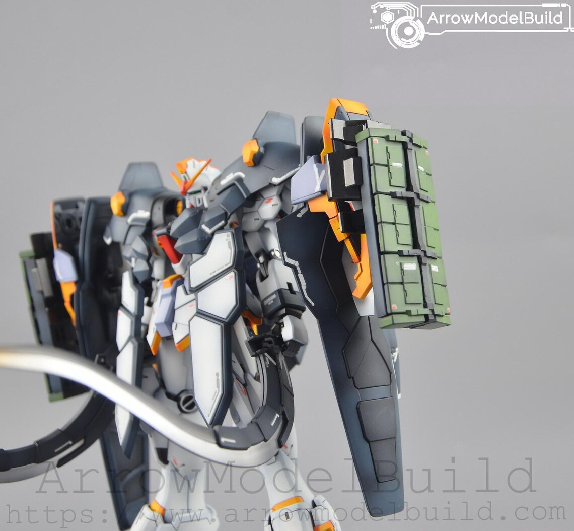 Aeromodelbuild Sandrock Gundam EW With Armadillo and Missile Built ...
