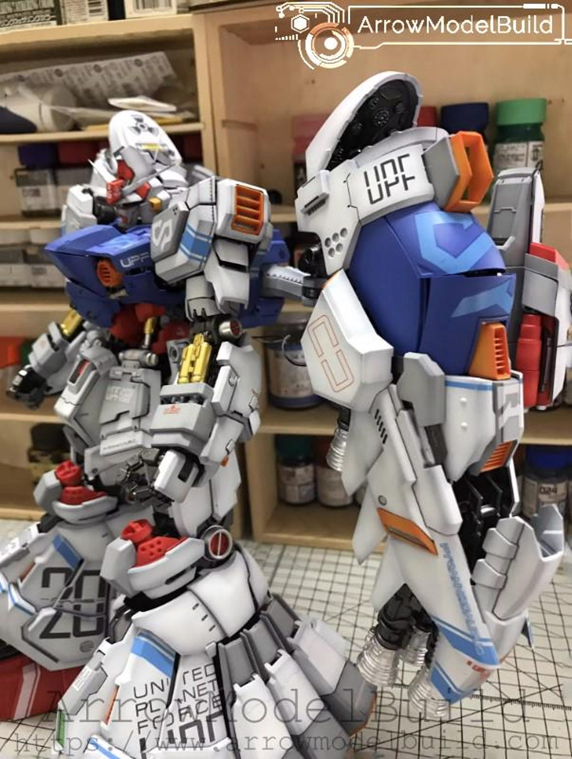 Aeromodelbuild GP02 Gundam With LED Light Built & Painted 1/72 Model ...