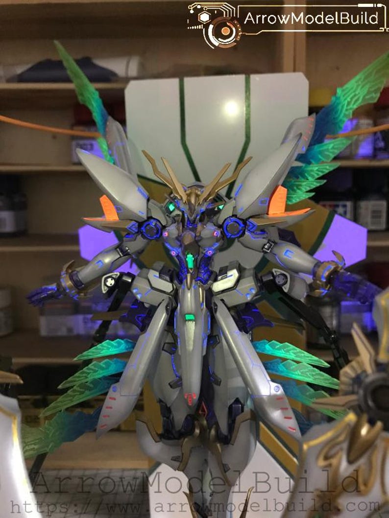Aeromodelbuild Xenoblade Chronicles 2 Siren Built & Painted MG 1/100 ...