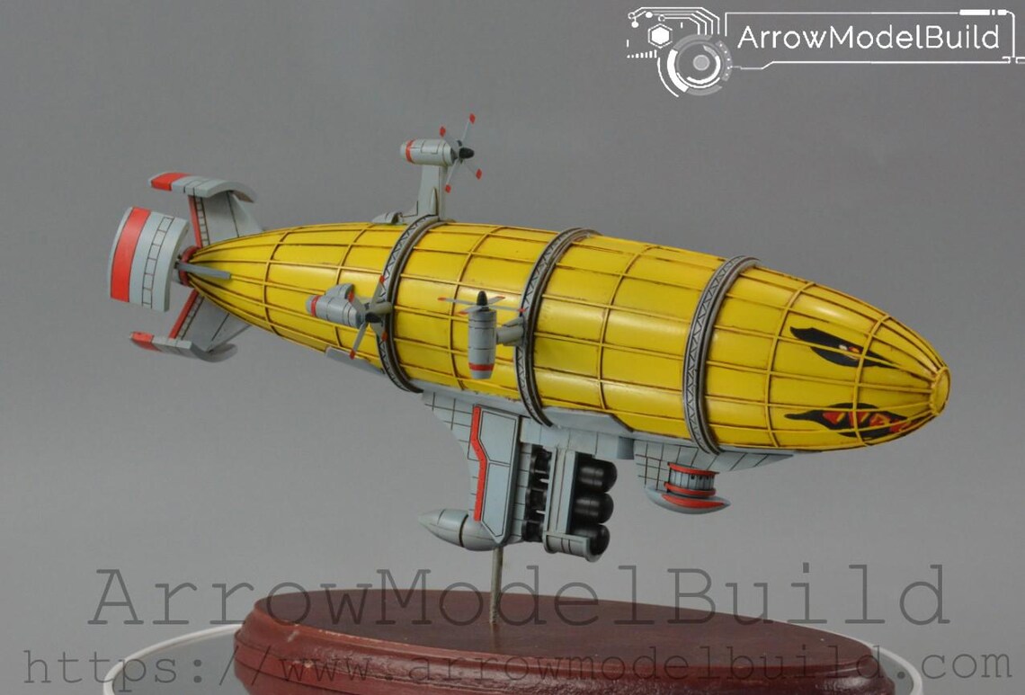 Aeromodelbuild Red Alert 2 Kirov Airship Resin (200MM Length) Built ...