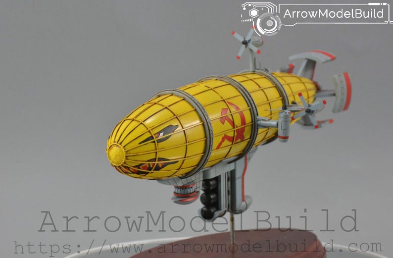 Aeromodelbuild Red Alert 2 Kirov Airship Resin (200MM Length) Built ...