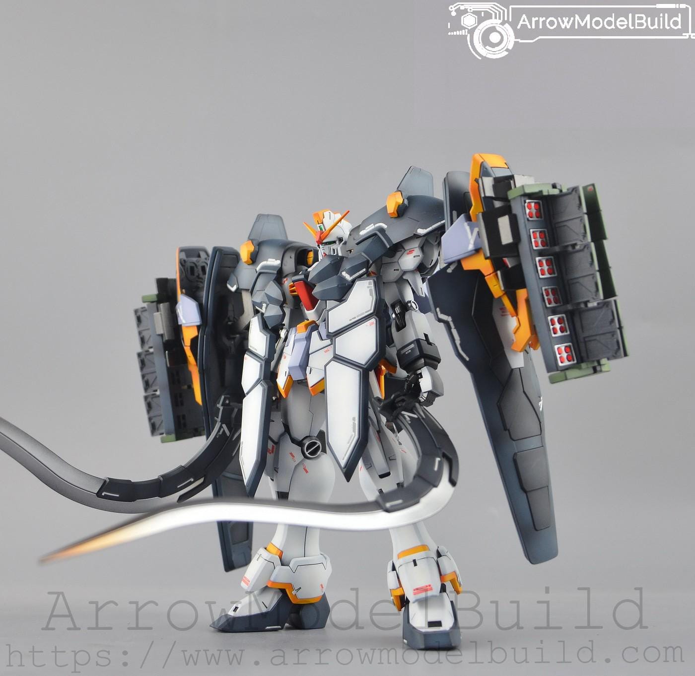 Aeromodelbuild Sandrock Gundam EW With Armadillo and Missile Built ...