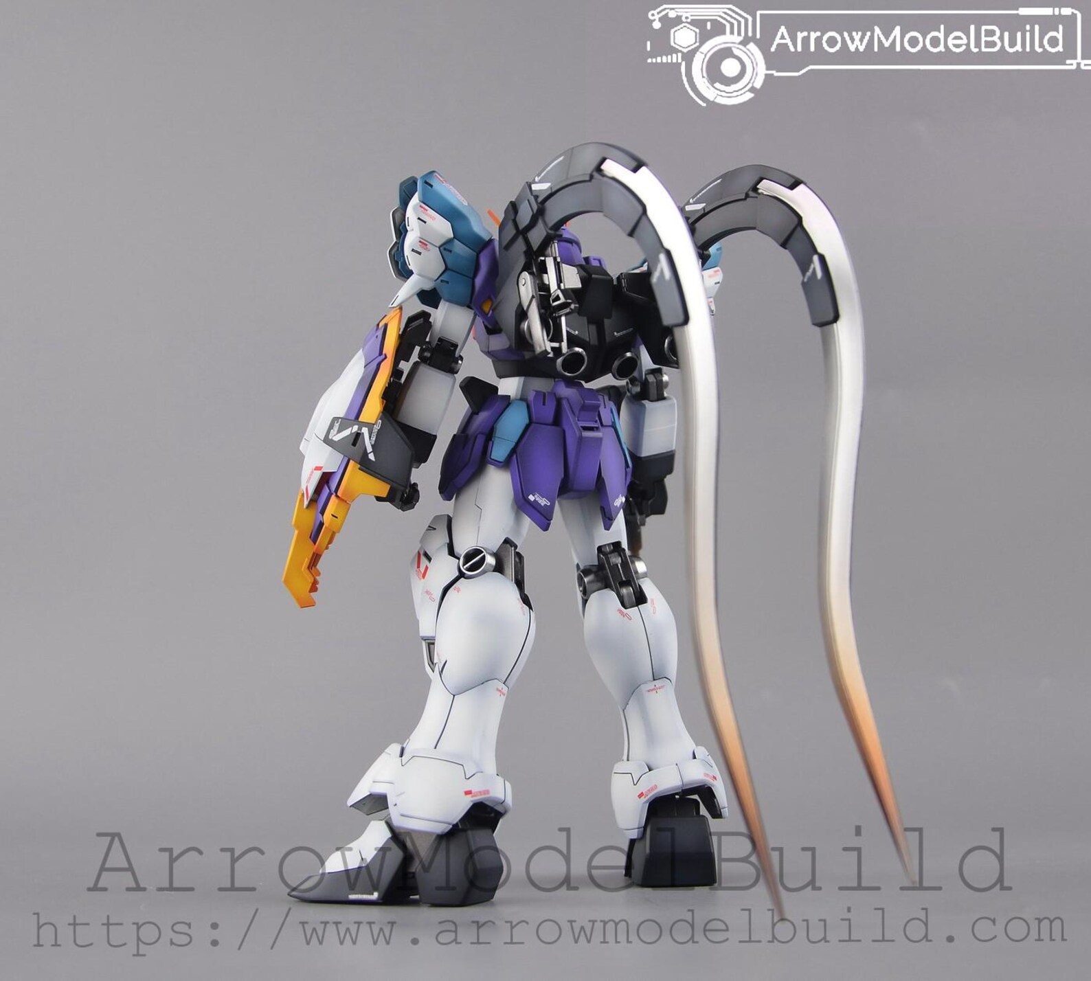 Aeromodelbuild Sandrock Gundam EW Custom With Armadillo 1.0 Built ...