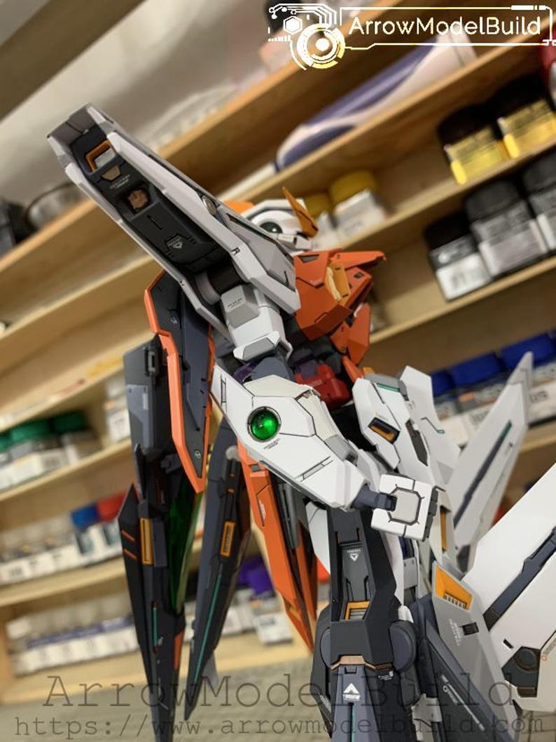 Aeromodelbuild Kyrios Gundam Special Detail Built & Painted 1/100 Resin ...