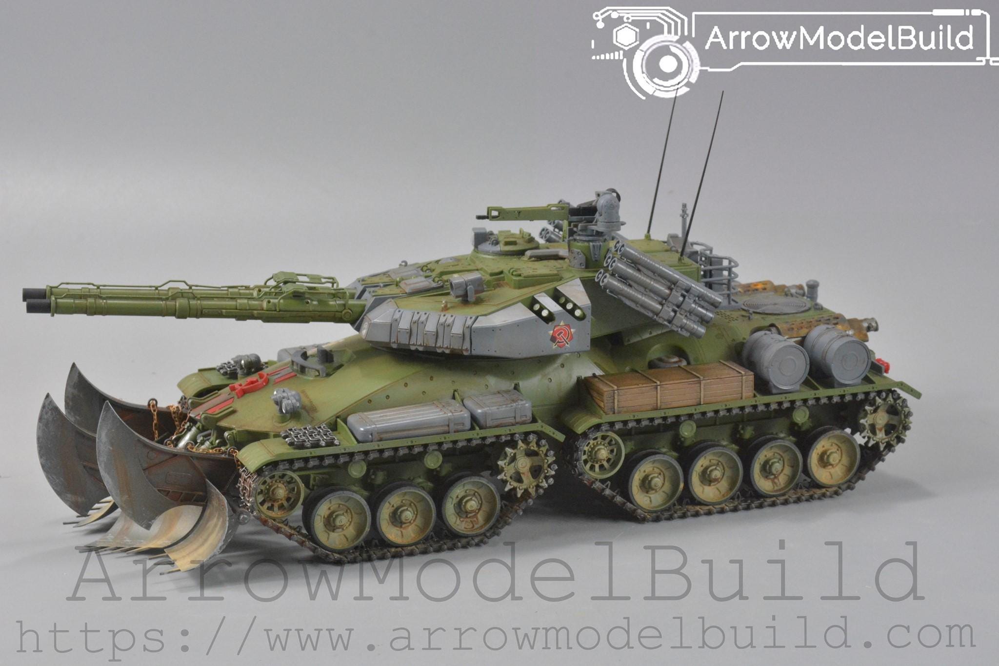 Aeromodelbuild Super Heavy Tank Apocalypse (red Alert 2) Built ...