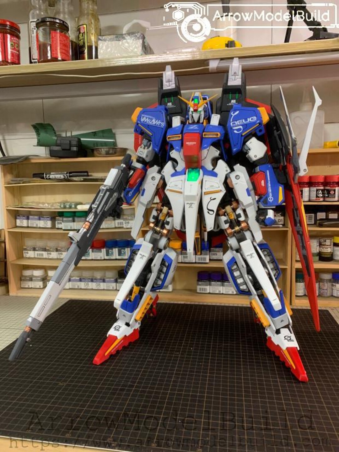 Aeromodelbuild G System Gundam Zeta Built & Painted 1/48 Model Kit - Etsy