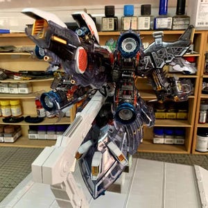 Aeromodelbuild Zeon (transparent Version) Built & Painted 1/72 Model ...