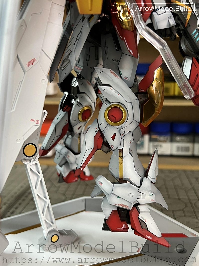 Arowmodelbuild Wing Zero Gundam (custom) Built & Painted 1/100 Model ...