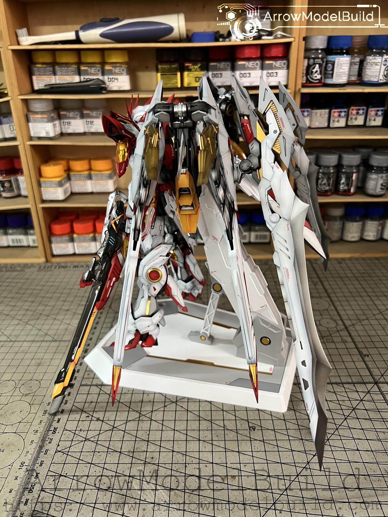 Arowmodelbuild Wing Zero Gundam (custom) Built & Painted 1/100 Model ...