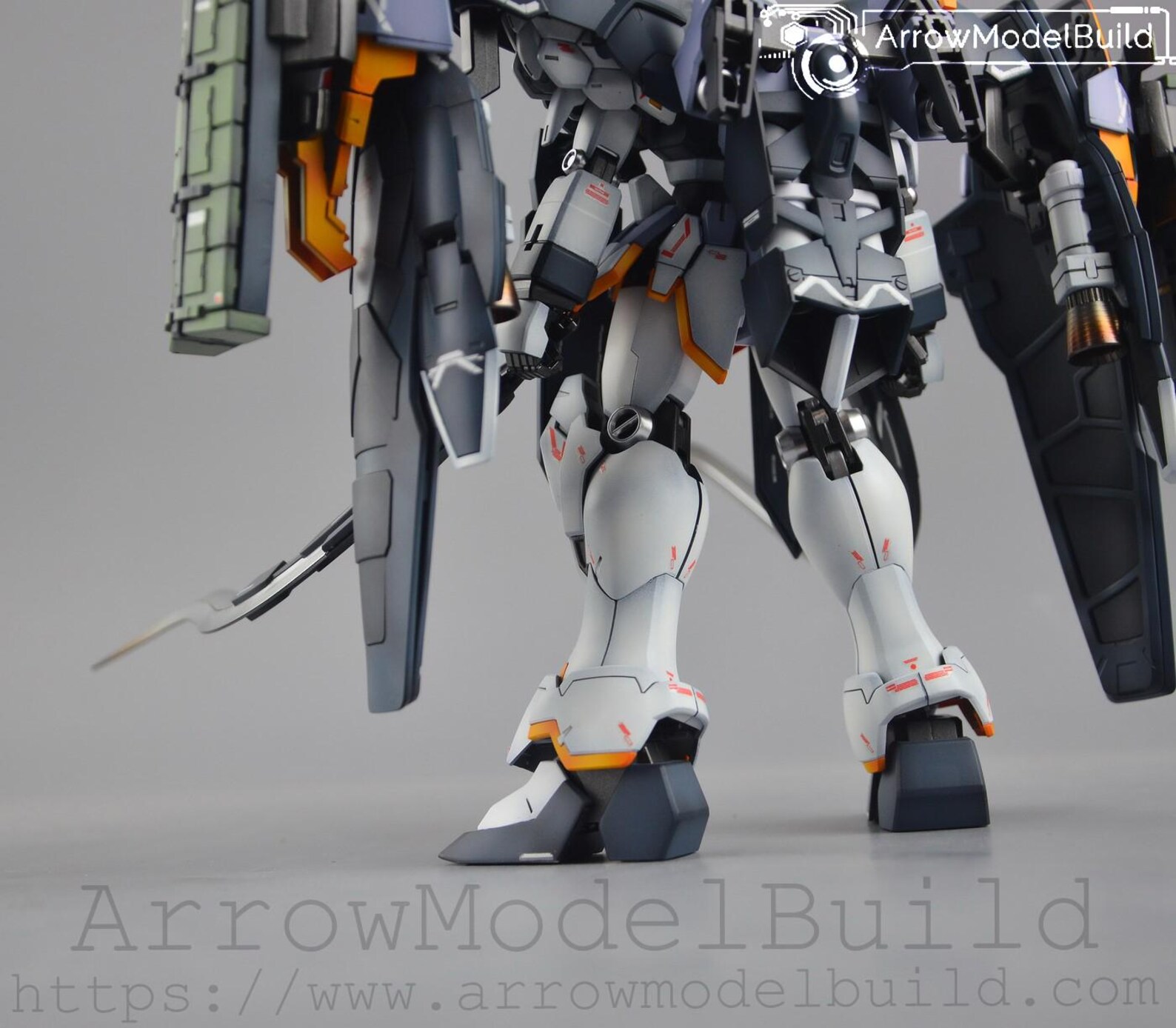 Aeromodelbuild Sandrock Gundam EW With Armadillo and Missile Built ...