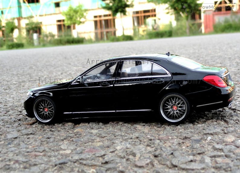 Aeromodelbuild Mercedes-benz S500 Custom Color(black Special Version ...