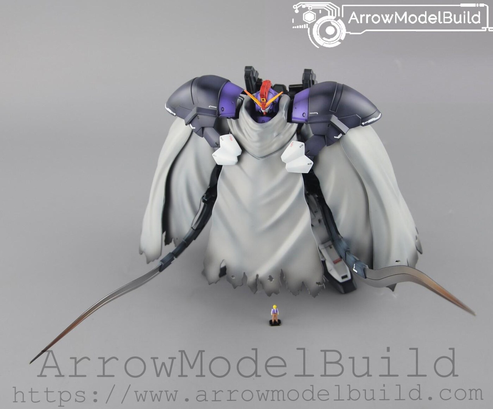 Aeromodelbuild Sandrock Gundam EW Custom With Armadillo 1.0 Built ...