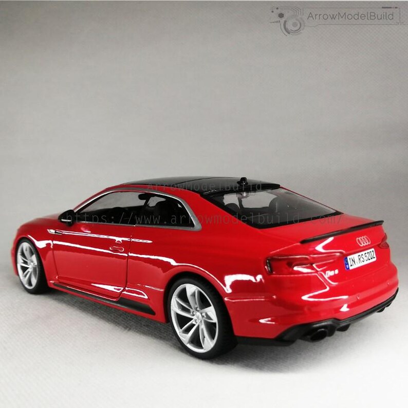 Aeromodelbuild Audi RS5 Custom Color (misano Red - Blade Wheels) Built ...