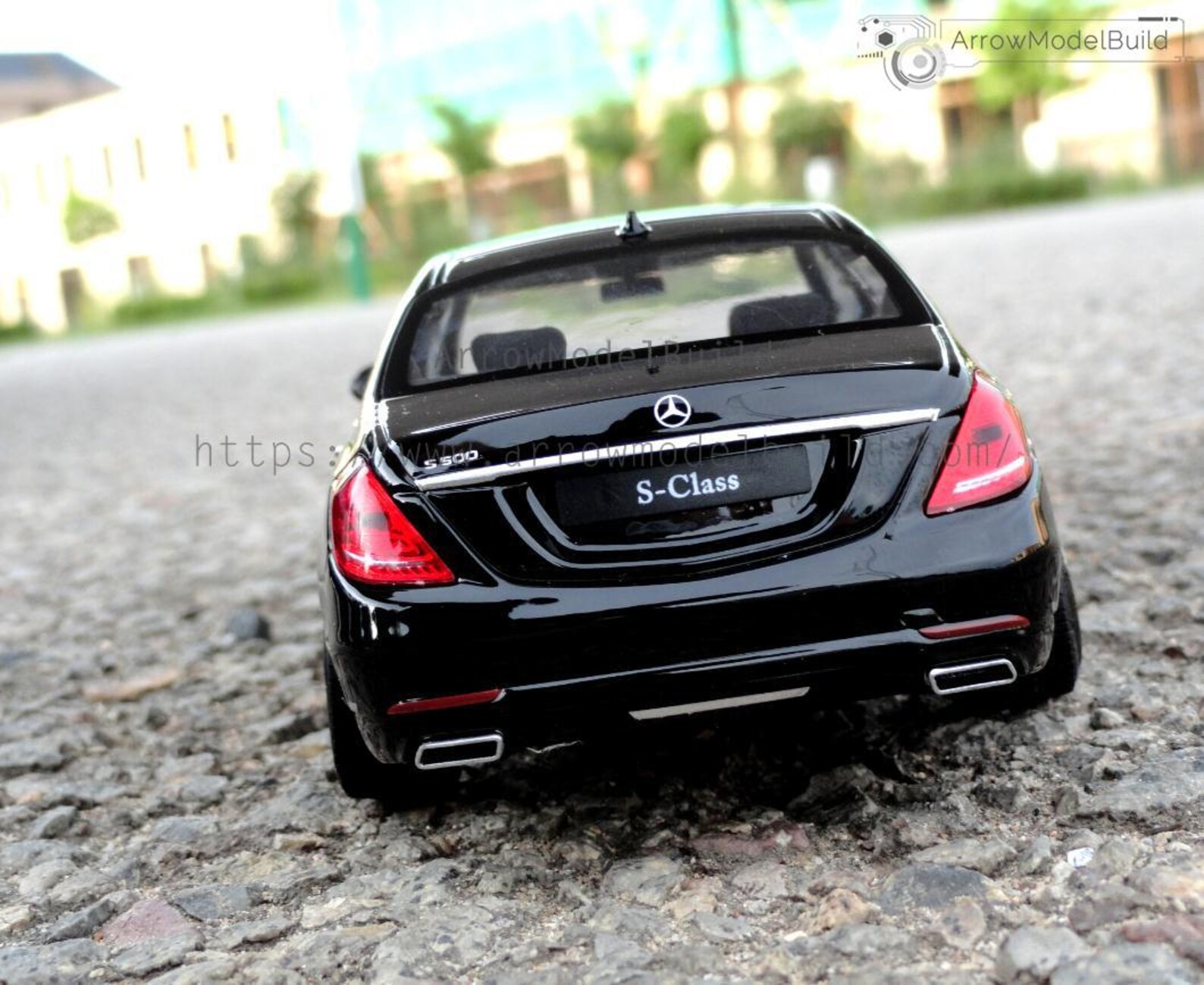 Aeromodelbuild Mercedes-benz S500 Custom Color(black Special Version ...