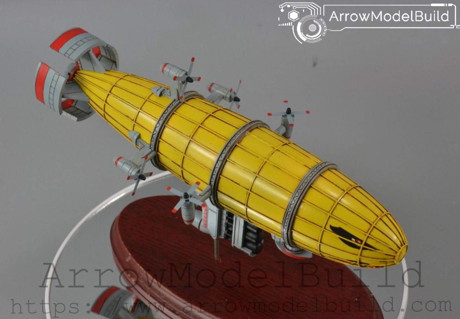 Aeromodelbuild Red Alert 2 Kirov Airship Resin (200MM Length) Built ...