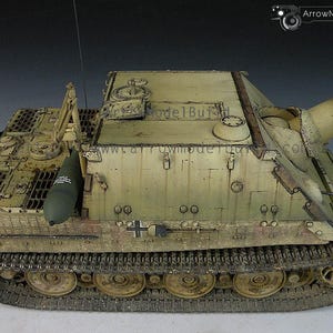 Aeromodelbuild Sturmtiger Tank With Zimmerit Built & Painted 1/35 Model ...
