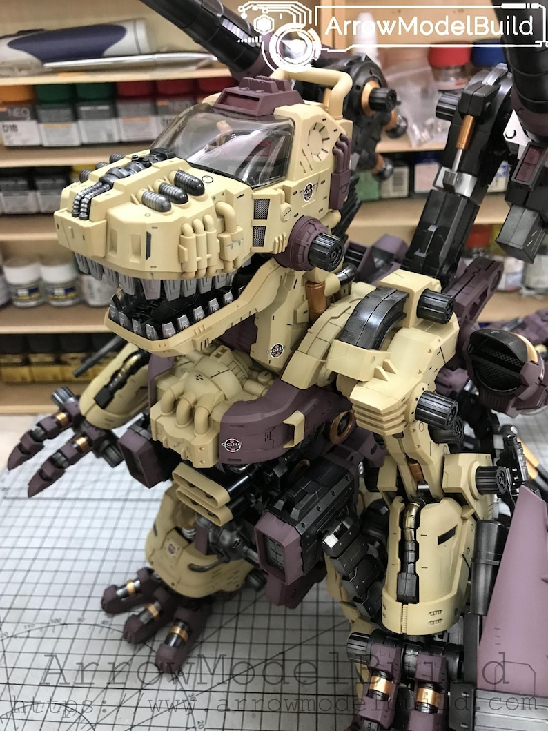 Aeromodelbuild Zoids Iron Kong PK Built & Painted Model Kit - Etsy